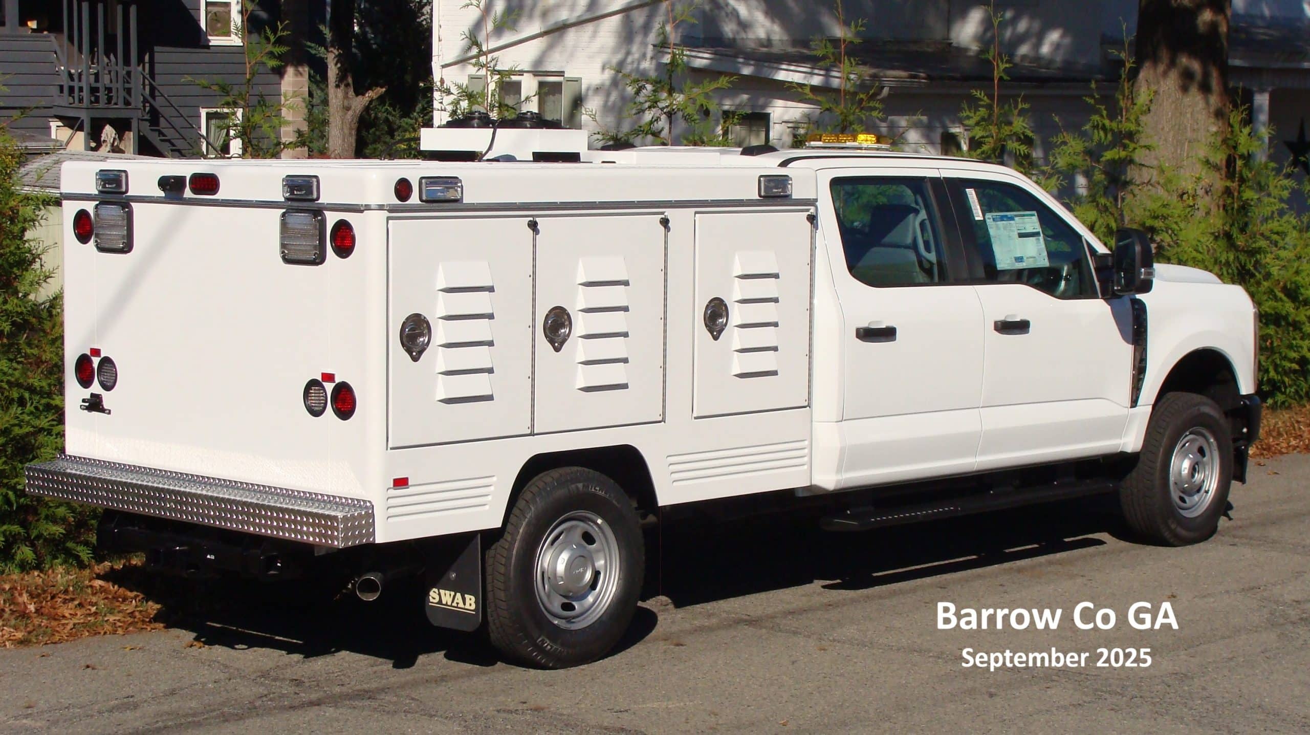 Barrow Co, GA Animal Transport - Swab Wagon Company